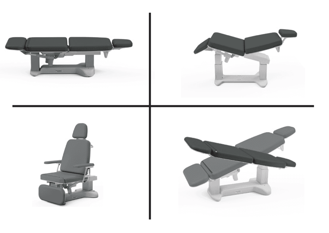 Oakworks 3100 Series Procedure Chair With Stirrups – BuyMassageTables.com