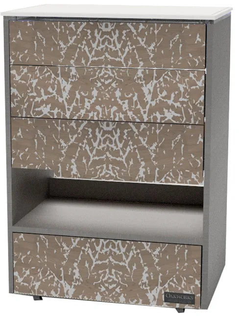 Oakworks CLODAGH Trolley Cart - Leaf and Shade – BuyMassageTables.com