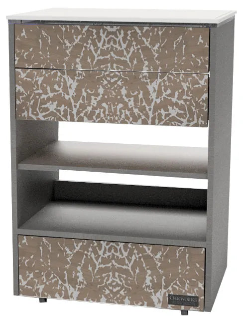 Oakworks CLODAGH Trolley Cart - Leaf and Shade – BuyMassageTables.com