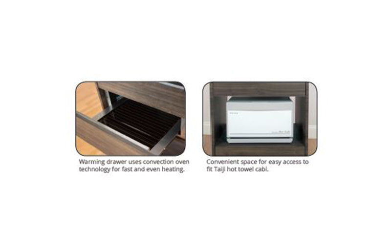 Oakworks CLODAGH Trolley Cart - Leaf and Shade – BuyMassageTables.com