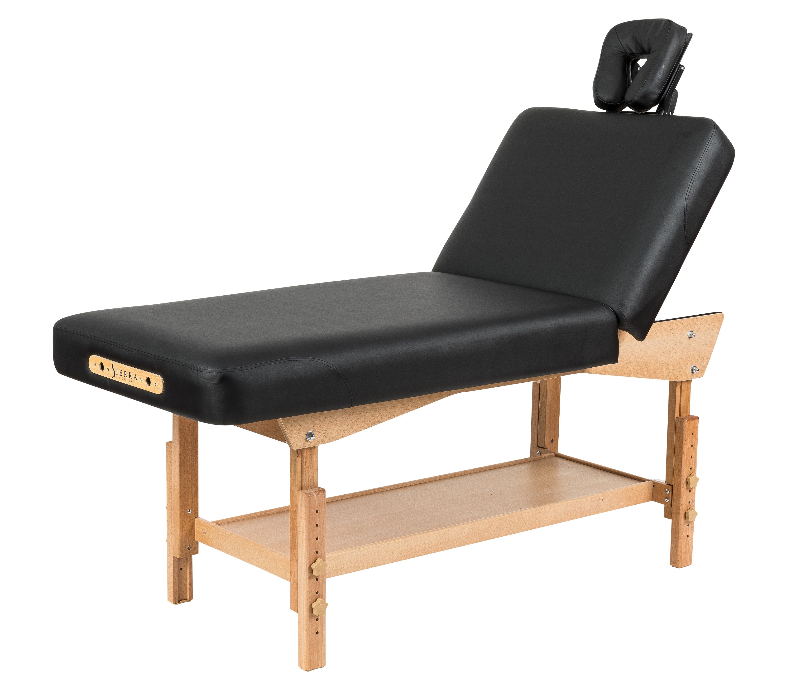 Sierra Comfort Adjustable Backrest Stationary Massage Table ...